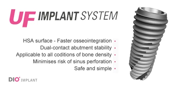 DIO UF® Implant Internal Titanium Premill Blank 14mm Engaging ...